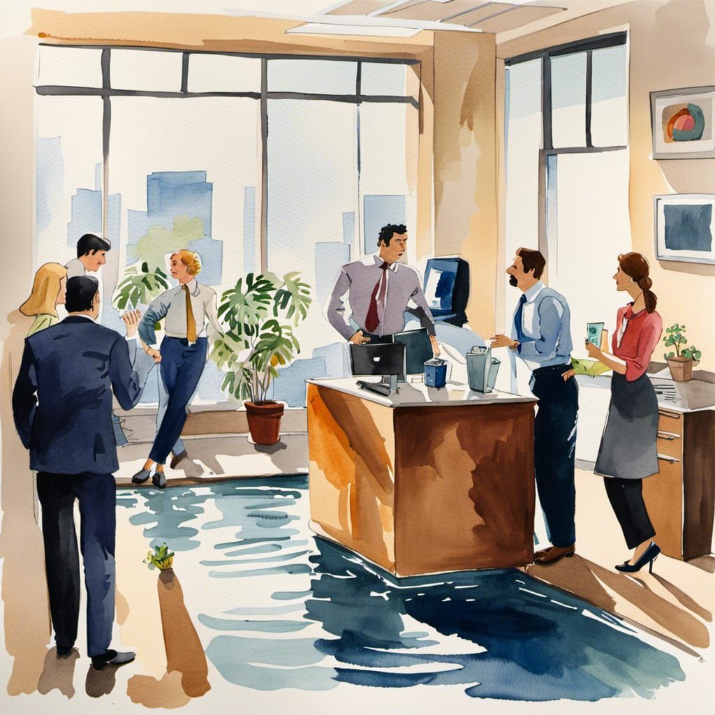 Secretarial pool - AI Generated Artwork - NightCafe Creator