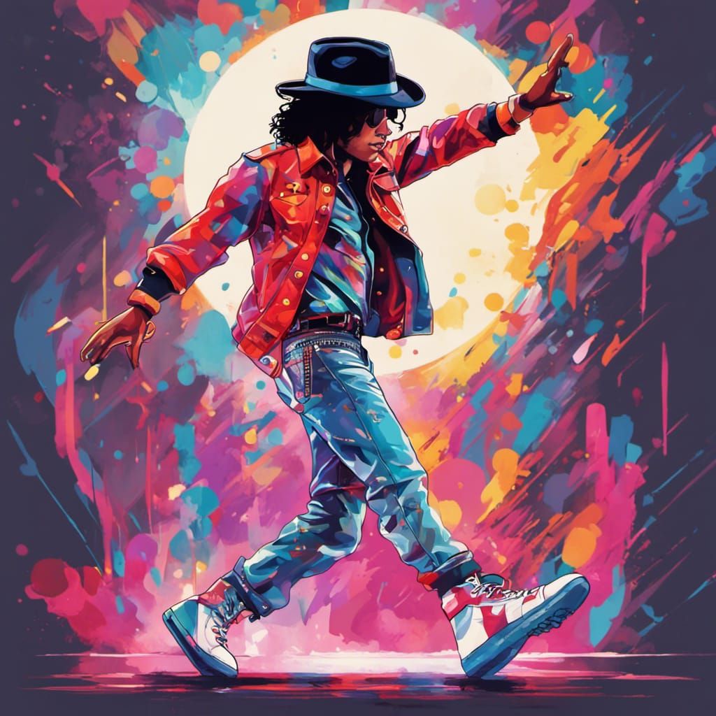 "The Moonwalk" - AI Generated Artwork - NightCafe Creator