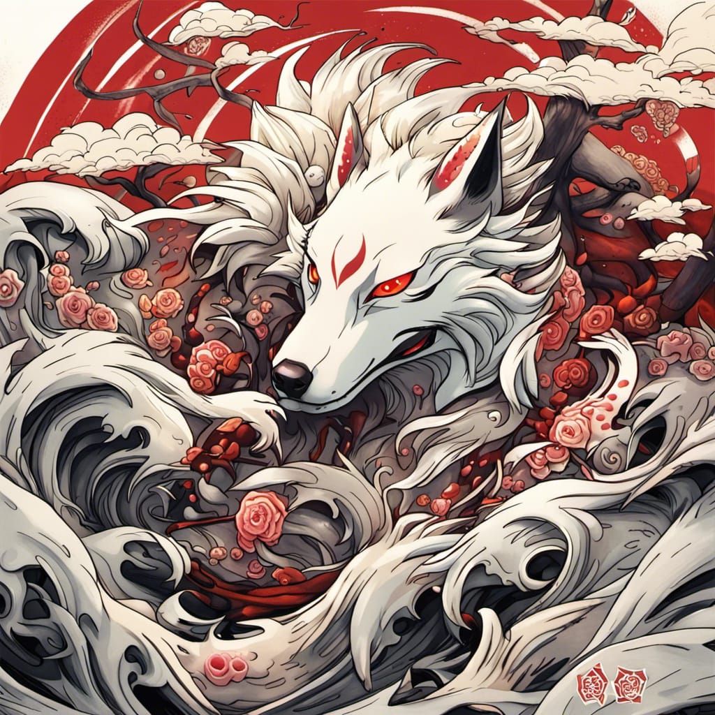 Okami - AI Generated Artwork - NightCafe Creator