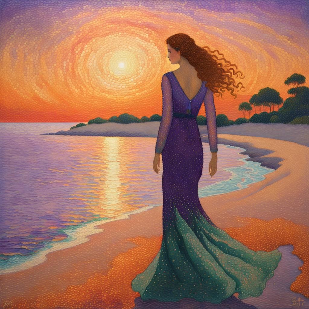 shimmering sunset - shimmering sunset