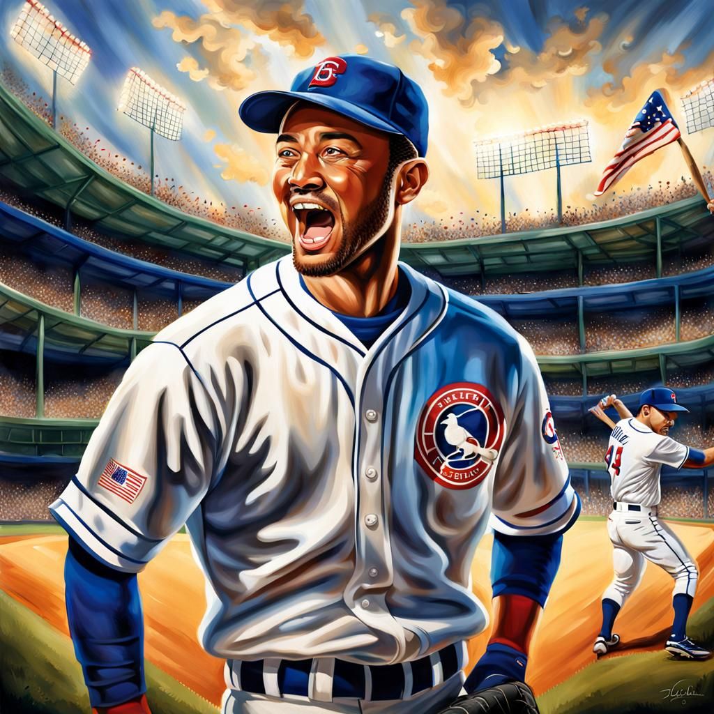 Baseball Been Berry Berry Good To ME! - AI Generated Artwork ...