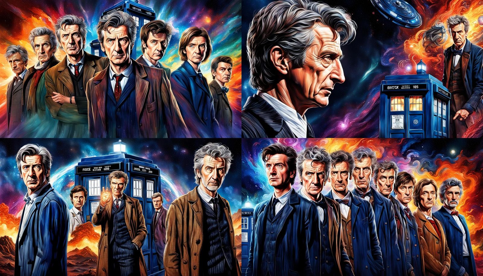 #drwho #doctorwho Doctor Who 1963-1989,1996,2005-2017,2023 onwards - AI ...