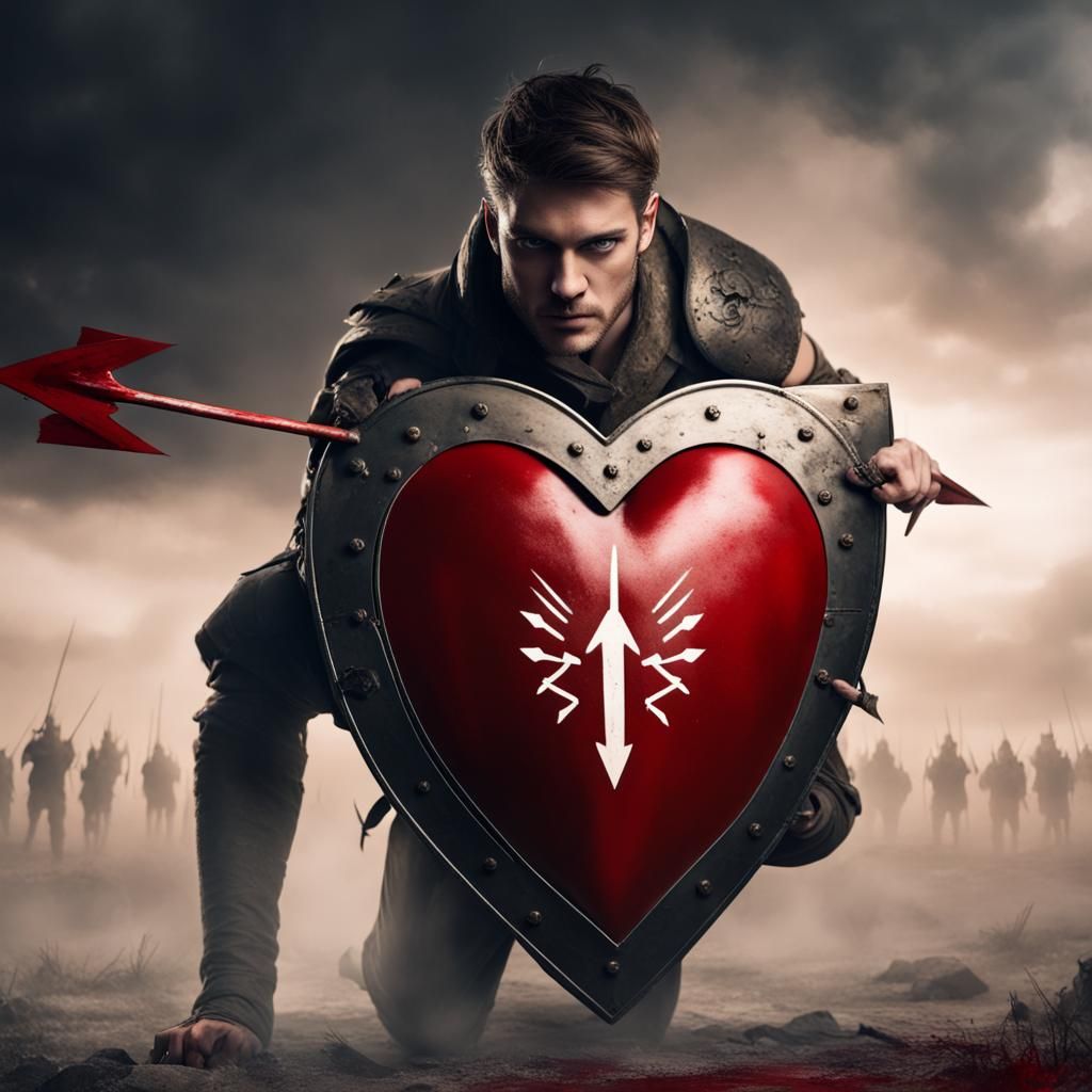 Heart and Sword: A Tale of Courage and Passion - AI Generated Artwork ...