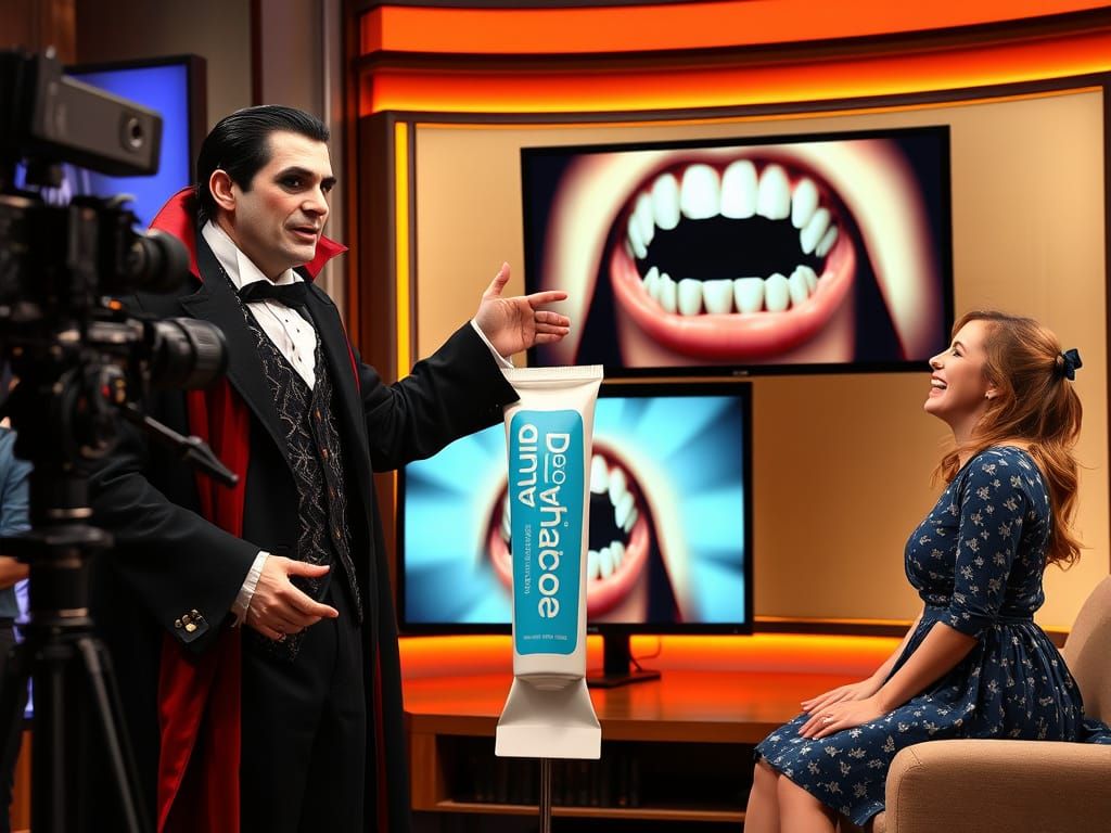 What's the best disguise for a vampire? Being an actor and portraying a ...