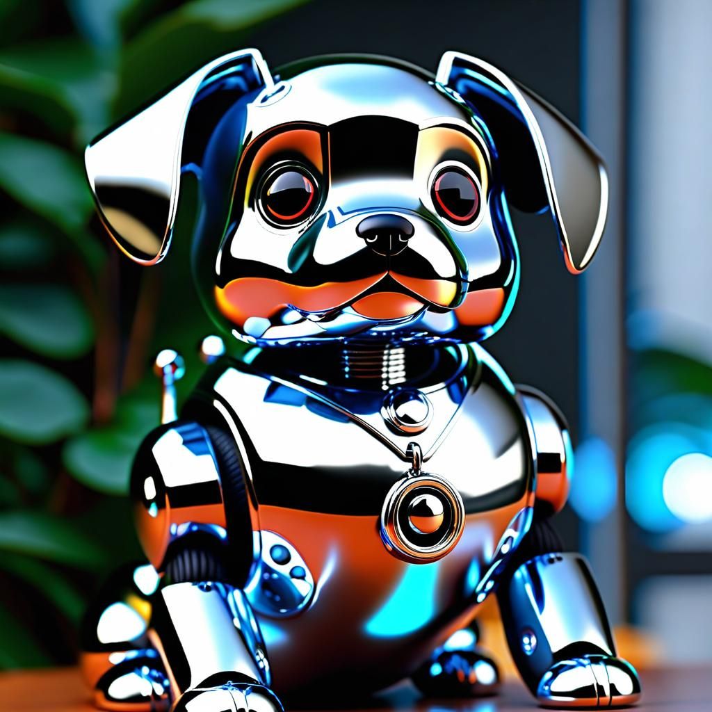 Robot Doggo - AI Generated Artwork - NightCafe Creator