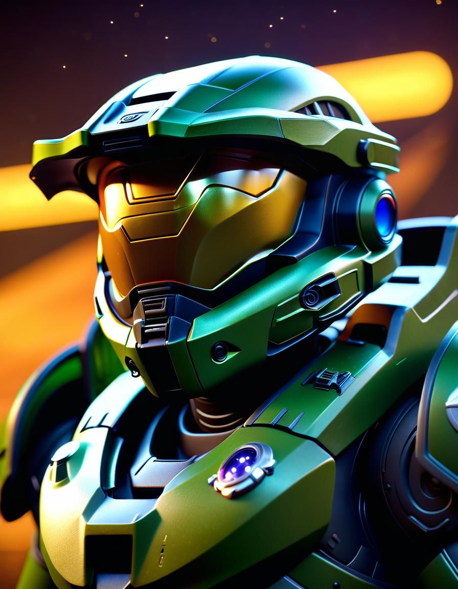 Master Chief - AI Generated Artwork - NightCafe Creator