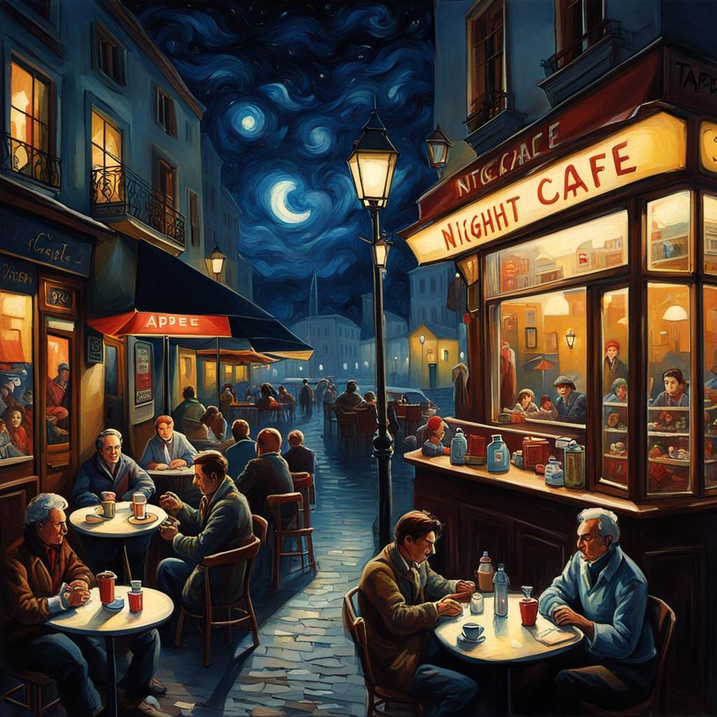 Café II - AI Generated Artwork - NightCafe Creator
