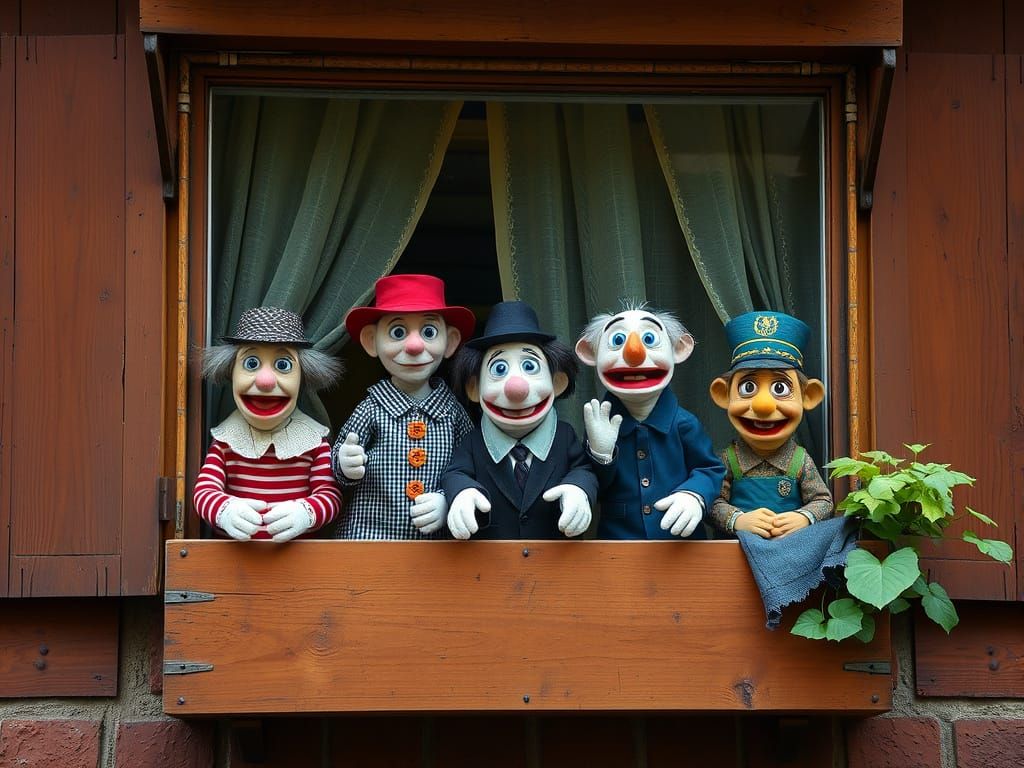 Serendipitously Bourjois Confused Puppets Window Boxes