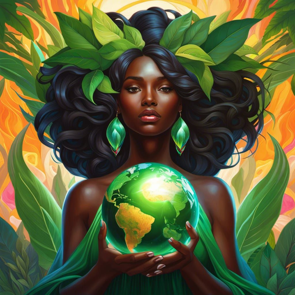 Mother Earth. - AI Generated Artwork - NightCafe Creator
