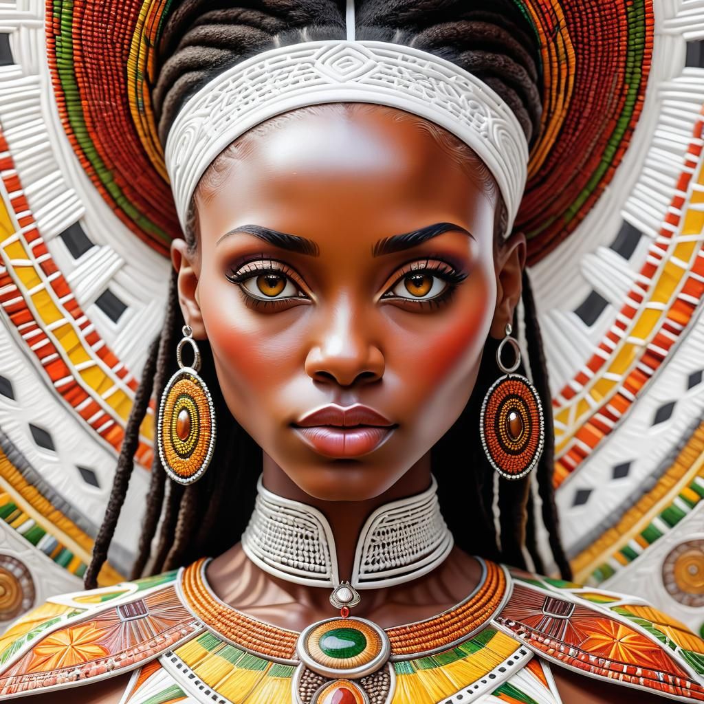 African Woman - AI Generated Artwork - NightCafe Creator
