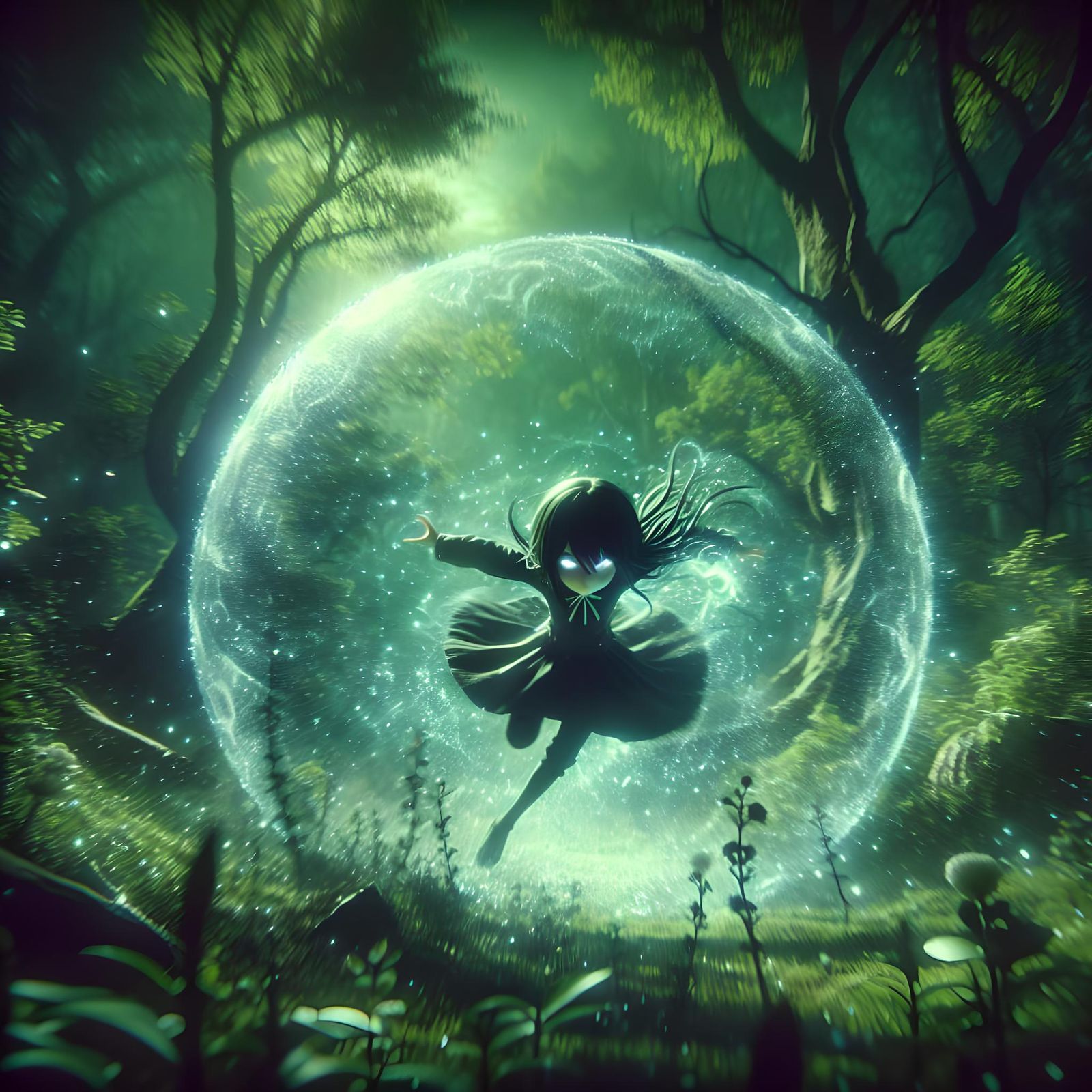 Forest Runner - AI Generated Artwork - NightCafe Creator