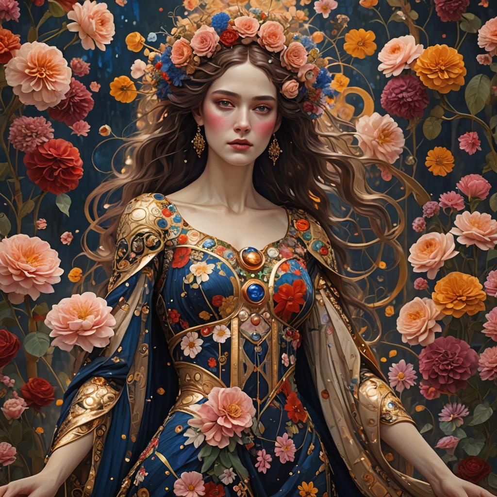 Gorgeous goddess - AI Generated Artwork - NightCafe Creator