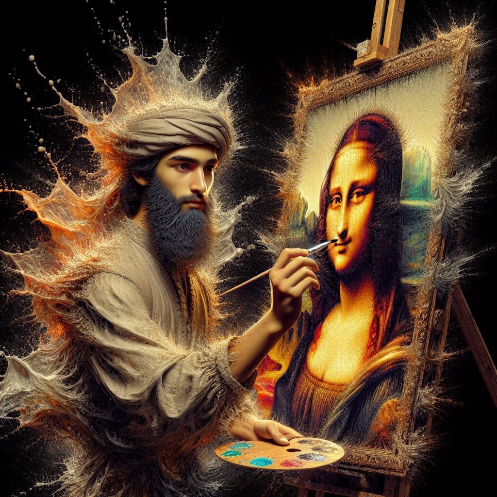 Leonardo works his magic - AI Generated Artwork - NightCafe Creator
