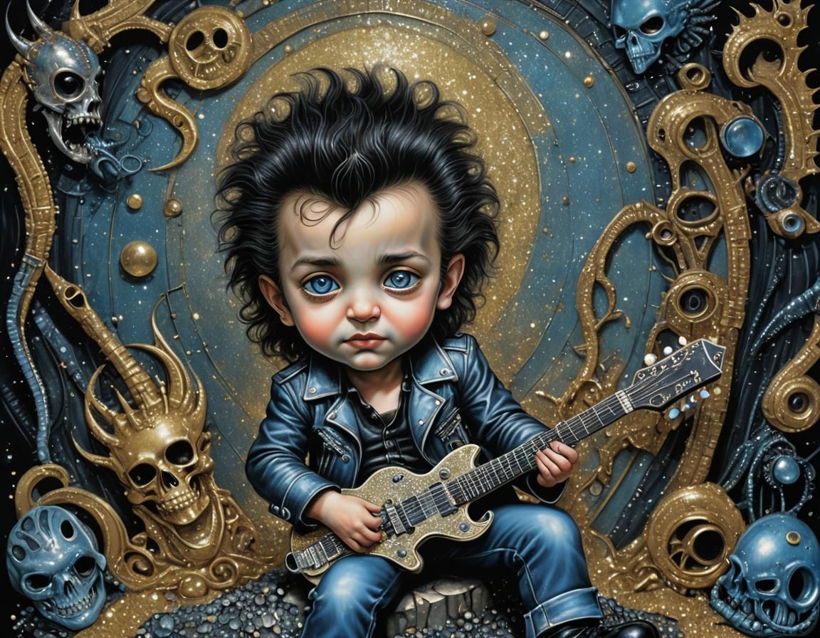 Fantasy: Young Disco Kings and Queens 19 - Bruce Springsteen - AI ...