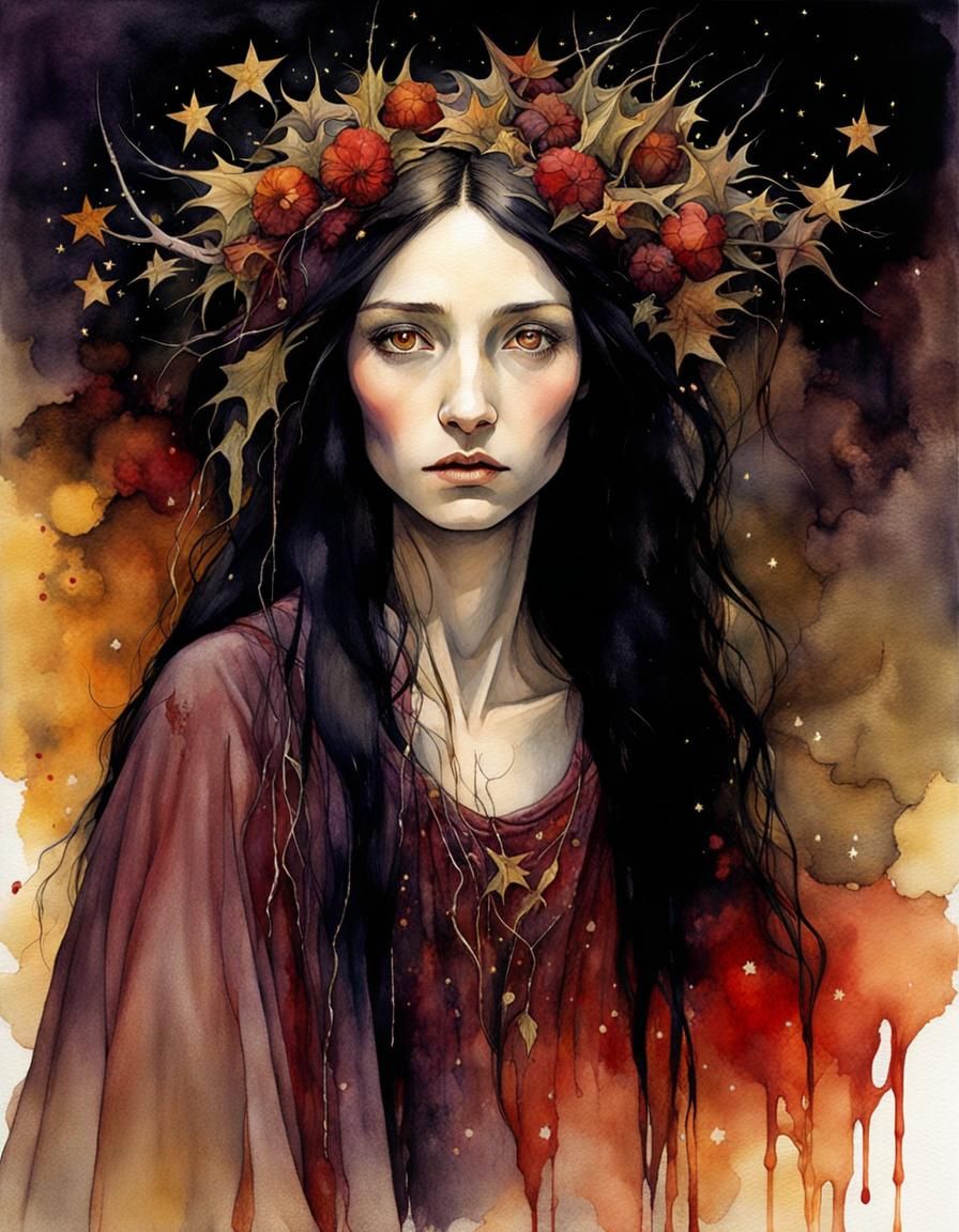 Lady Macbeth ️🍂 - AI Generated Artwork - NightCafe Creator