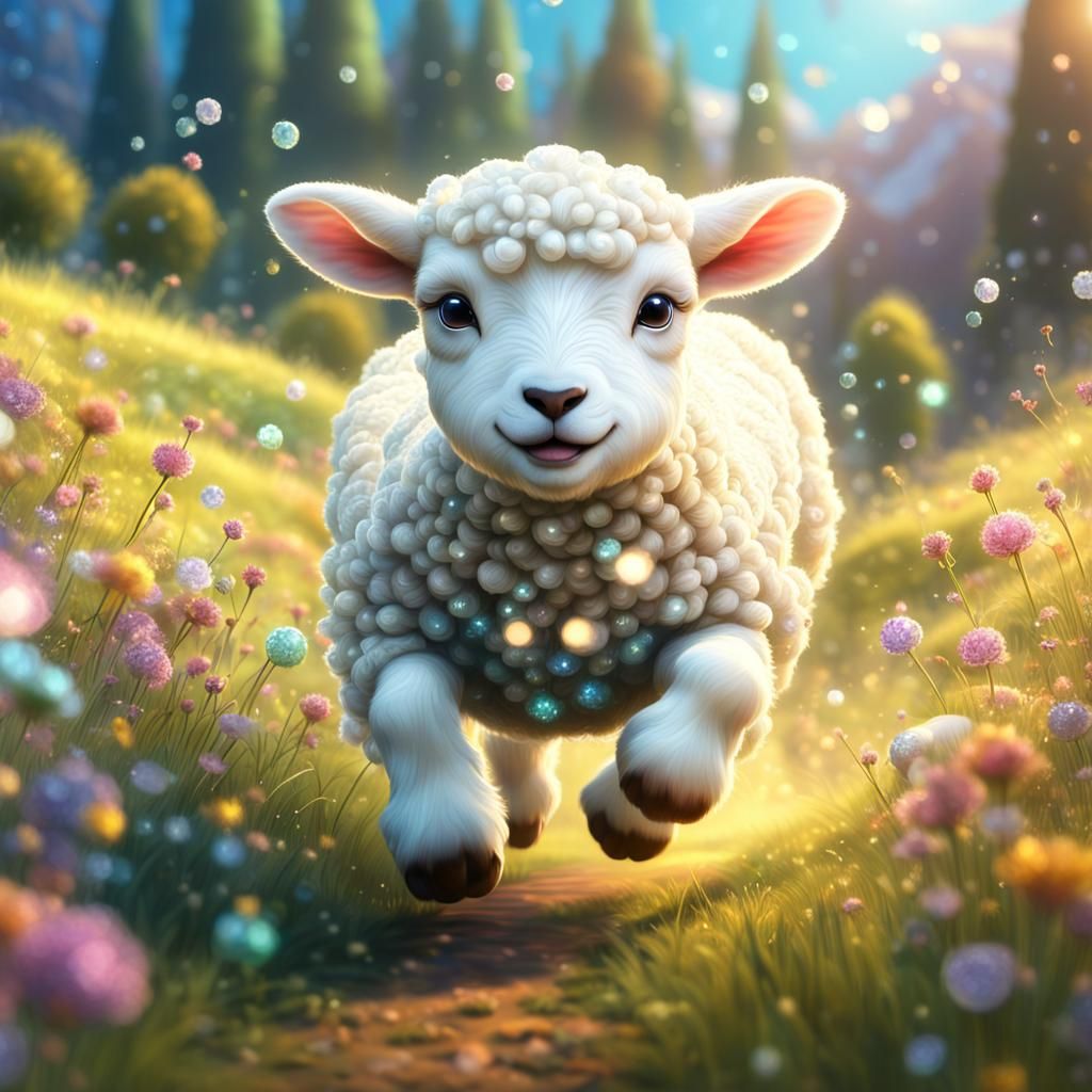 Lamb - AI Generated Artwork - NightCafe Creator