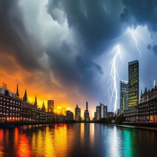 Storm - AI Generated Artwork - NightCafe Creator