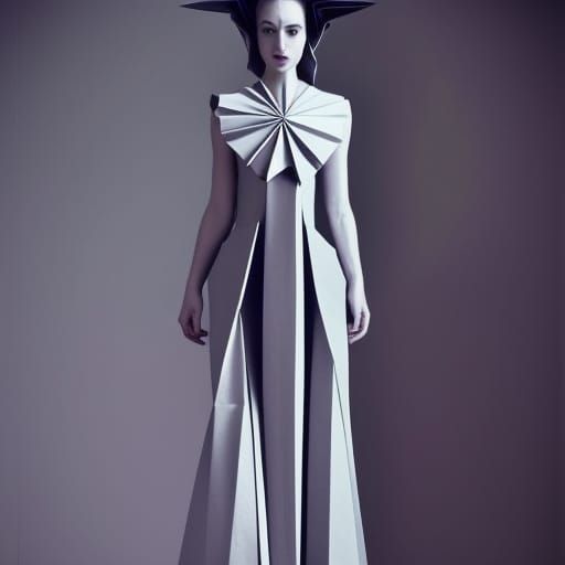 gown, couture, fashion, structured, - AI Generated Artwork - NightCafe ...