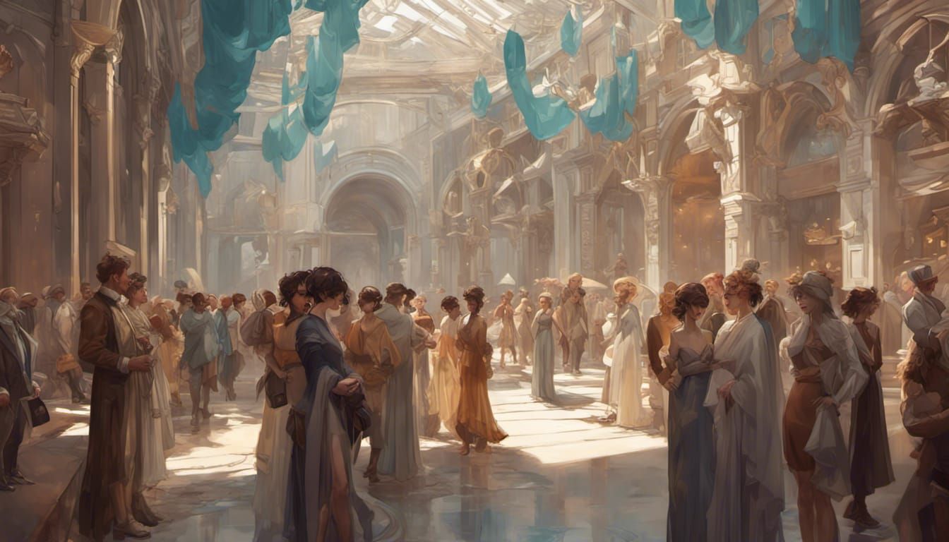 City Center - AI Generated Artwork - NightCafe Creator