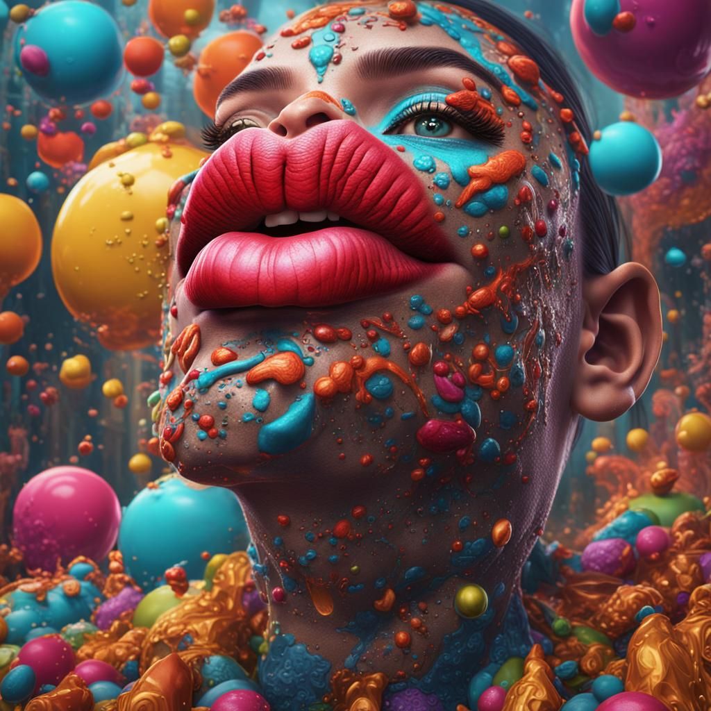 Botched Botox - AI Generated Artwork - NightCafe Creator