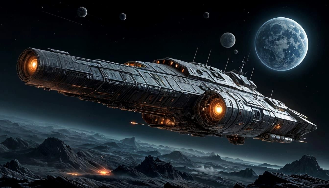 Cruising Around the Planets - Gigantic Battlestar Galactica ...