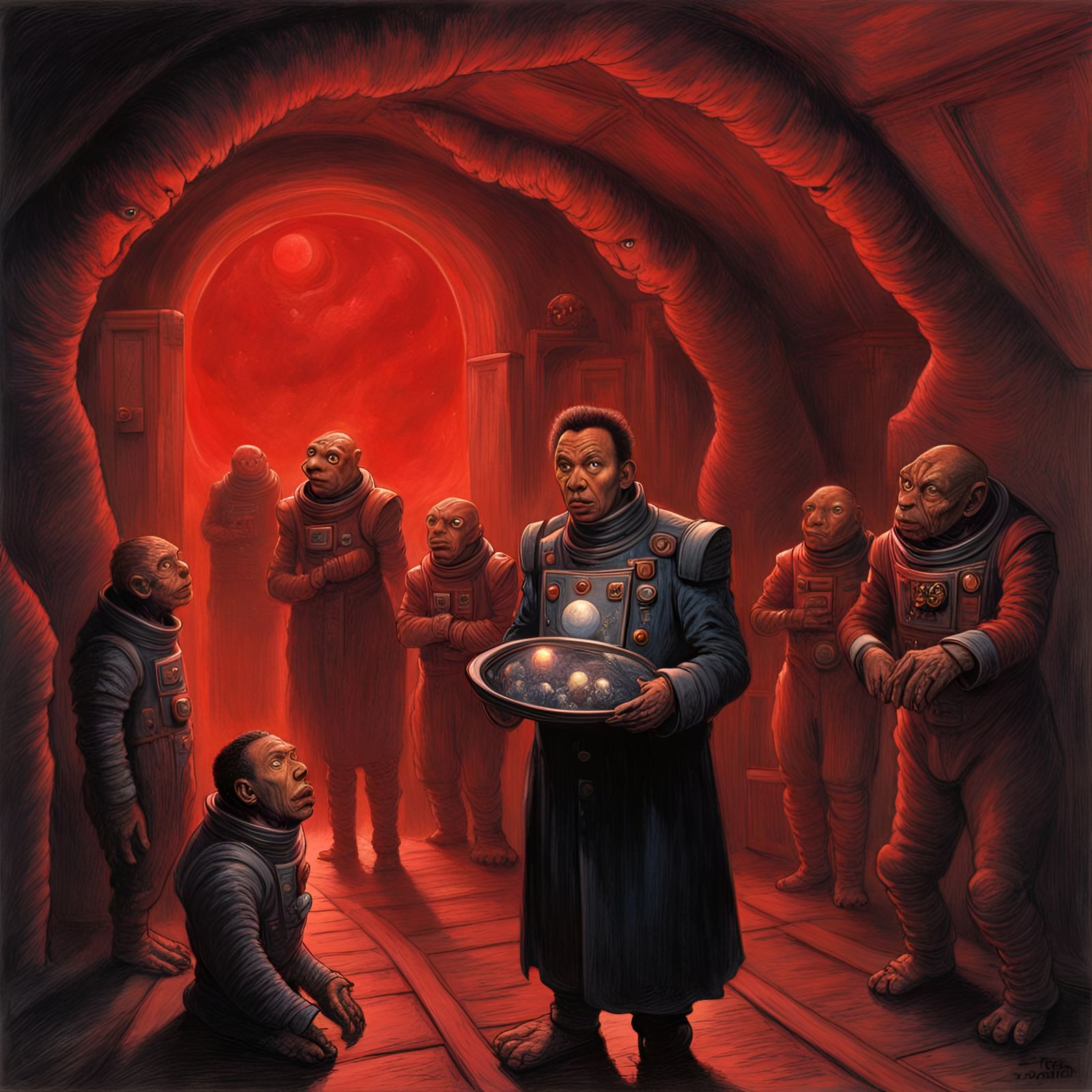 red dwarf - AI Generated Artwork - NightCafe Creator