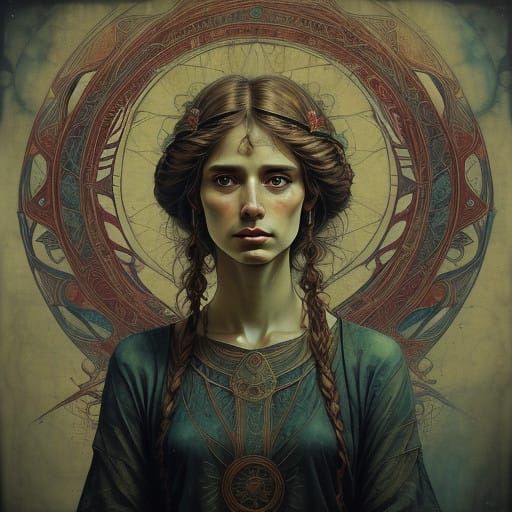 Famous mathematician Hypatia. She was a famous mathematician. She was ...