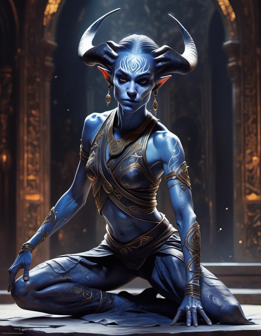 Alien dancer - AI Generated Artwork - NightCafe Creator