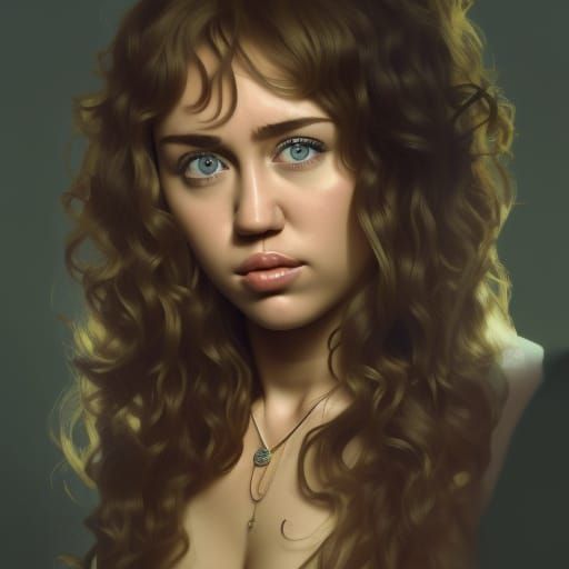 Miley Cyrus - AI Generated Artwork - NightCafe Creator