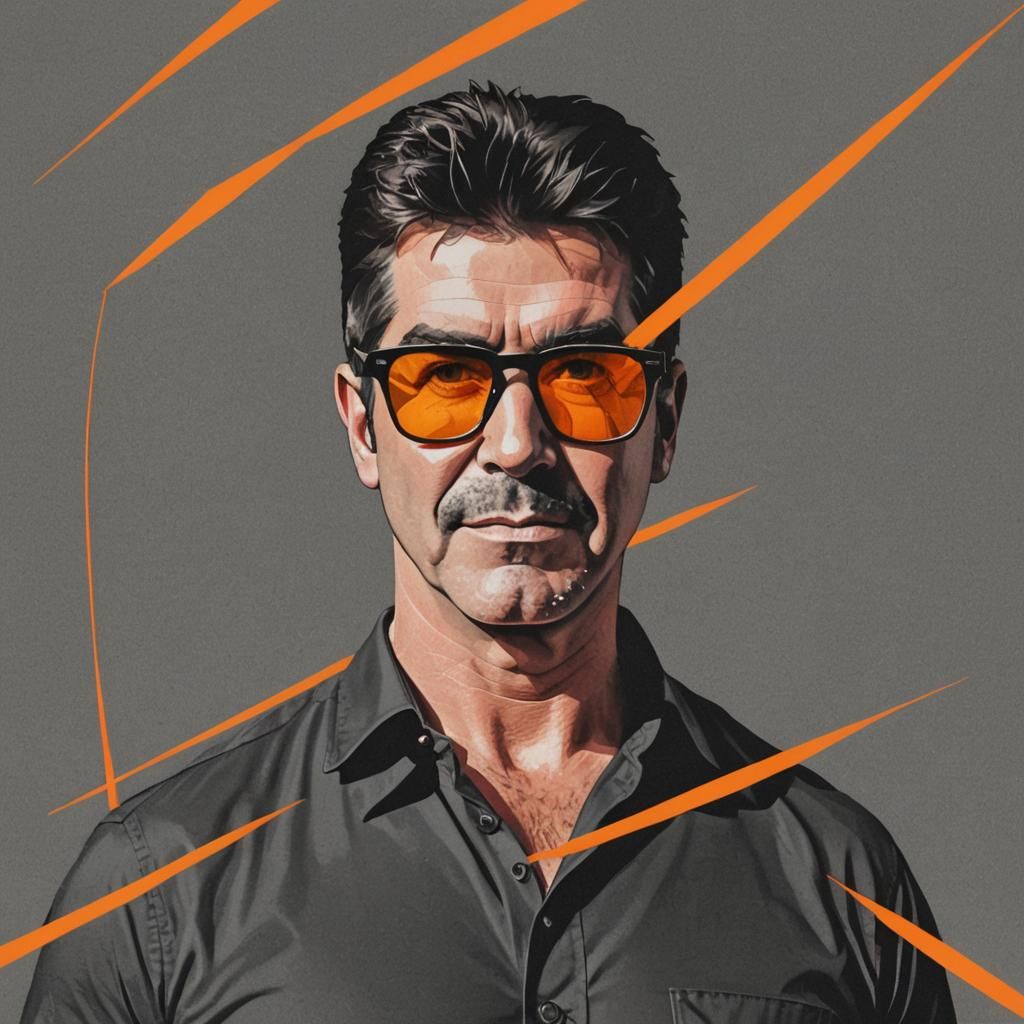 Simon Cowell - AI Generated Artwork - NightCafe Creator