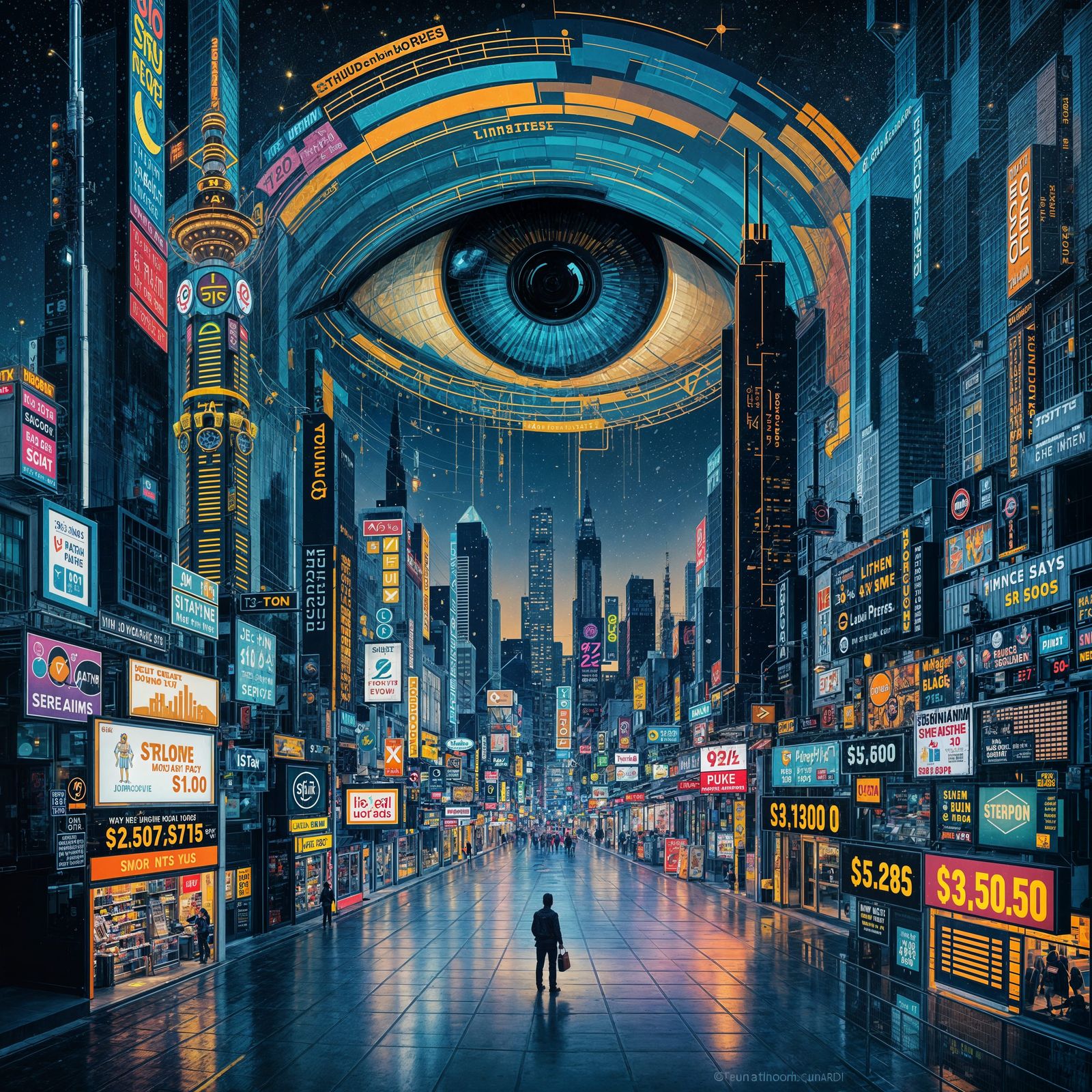 The All-Seeing City: A Dystopian Vision