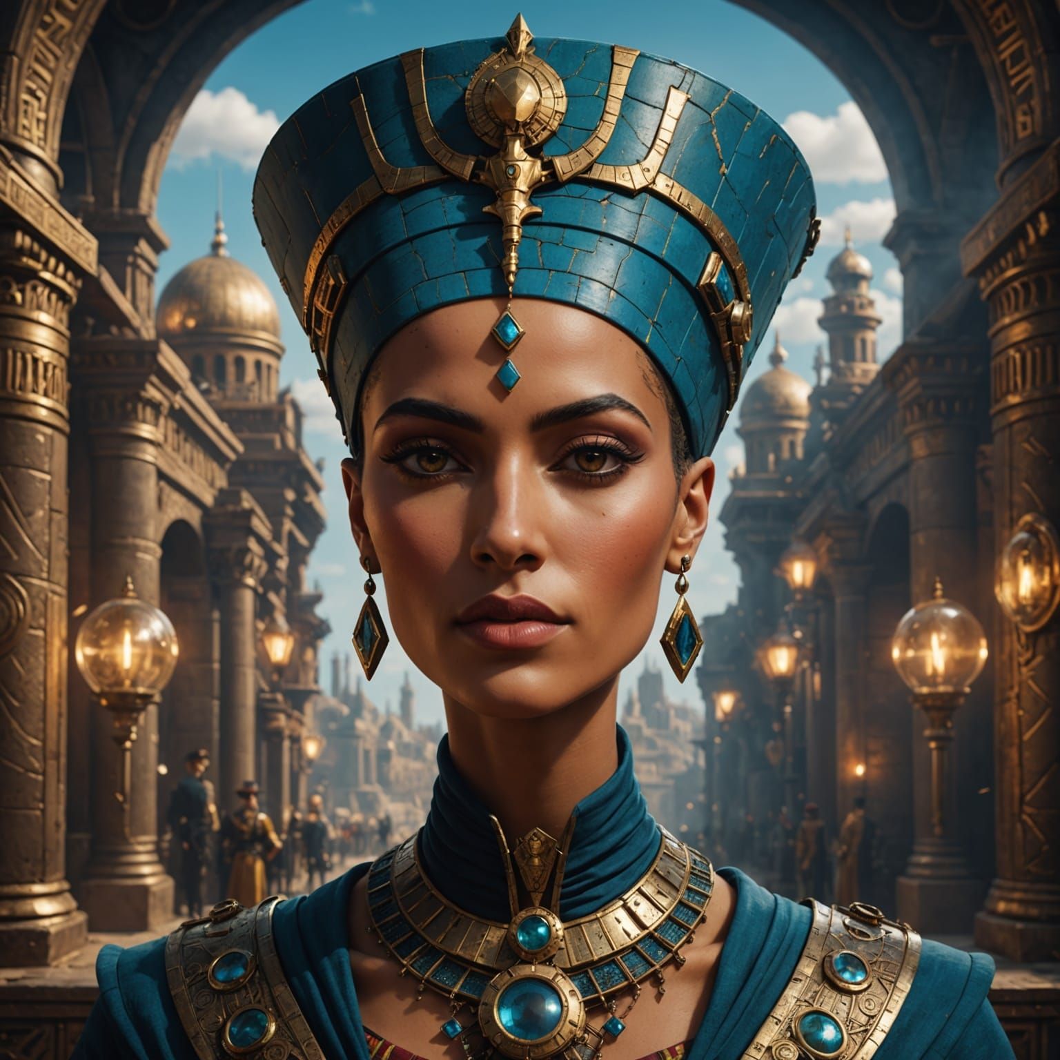 Nefertiti portrait - Nefertiti portrait