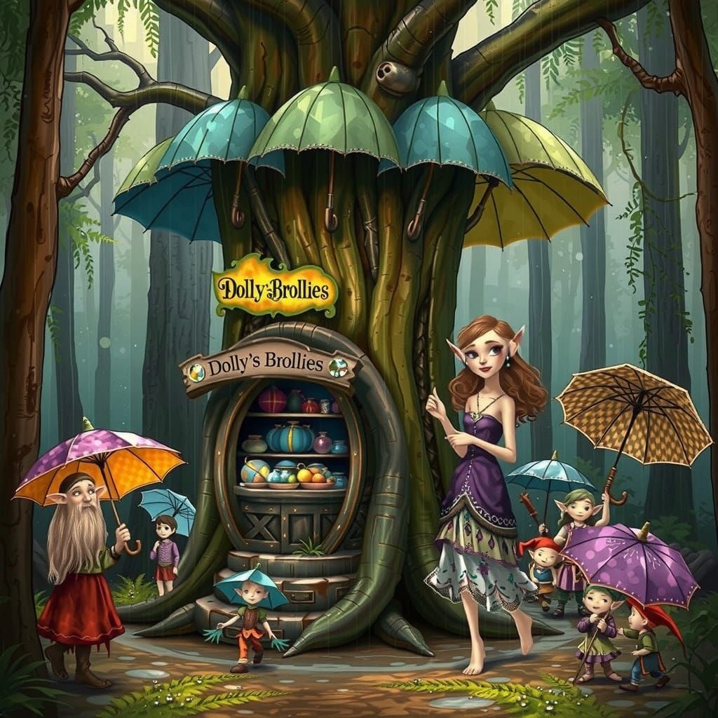 A smaller store in the Dolly's Brollies chain of stores , but this is ...