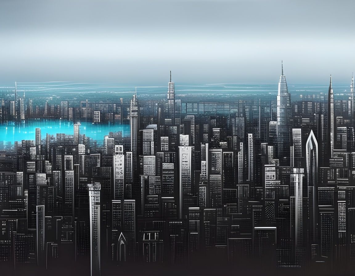 Endless City - AI Generated Artwork - NightCafe Creator