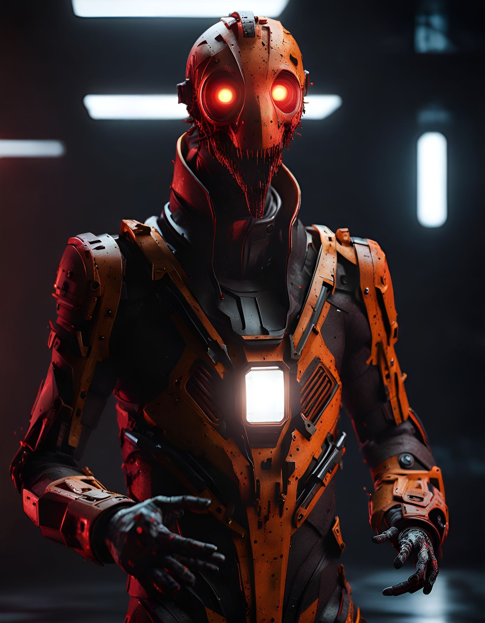 Friendly Eldritch Horror Co-Worker - AI Generated Artwork - NightCafe ...