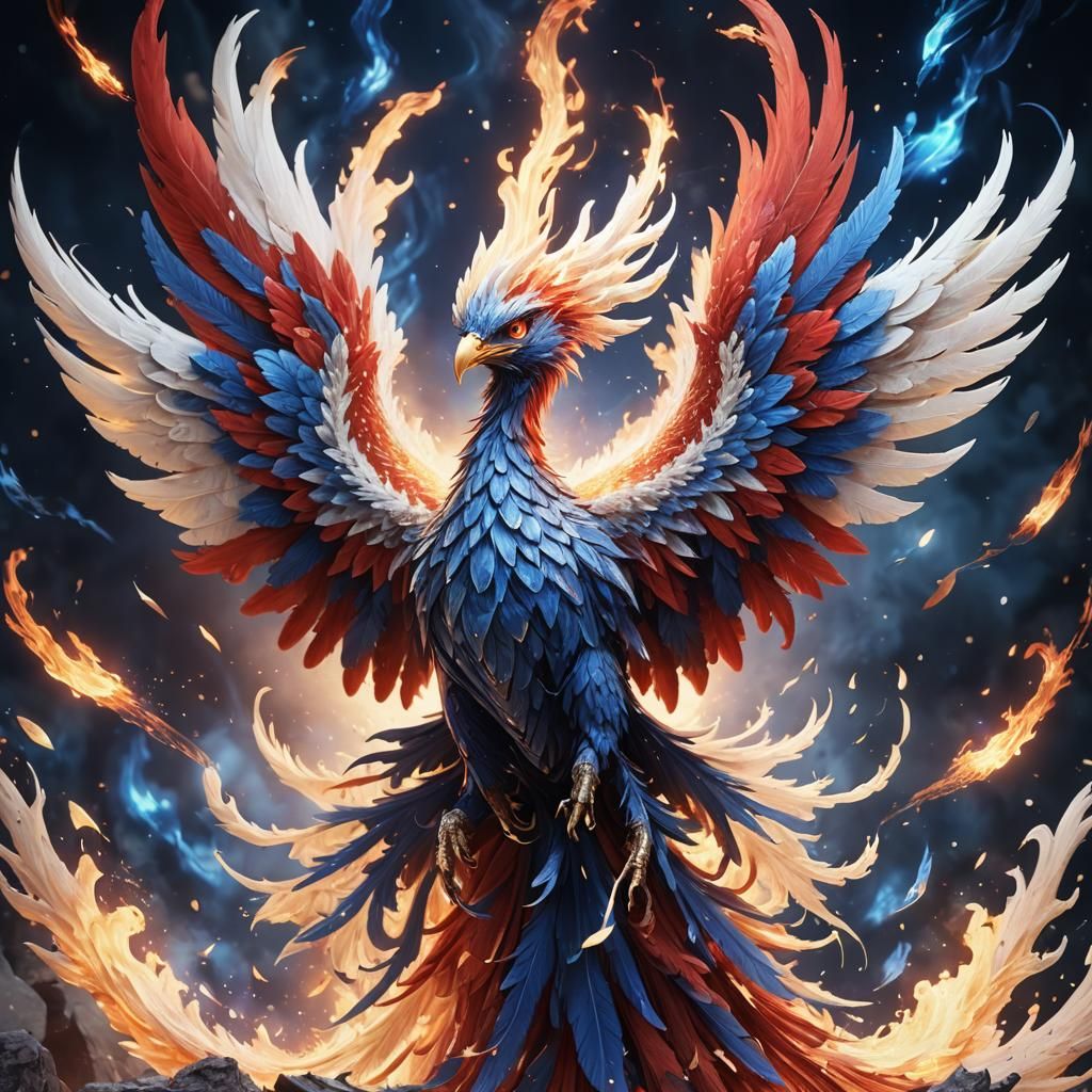 American Phoenix - AI Generated Artwork - NightCafe Creator