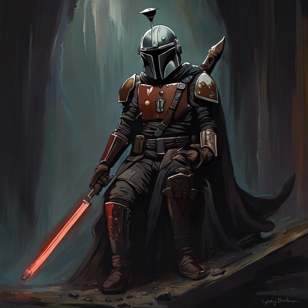 mando - AI Generated Artwork - NightCafe Creator