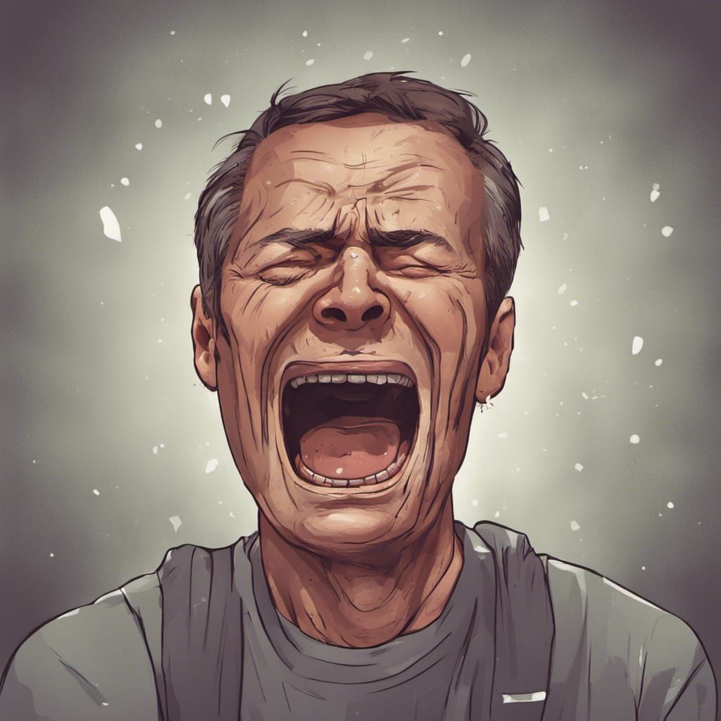 Cry - AI Generated Artwork - NightCafe Creator