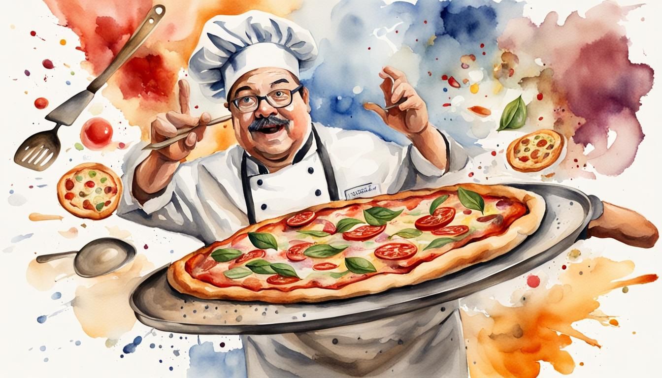 Flying Pizza - AI Generated Artwork - NightCafe Creator