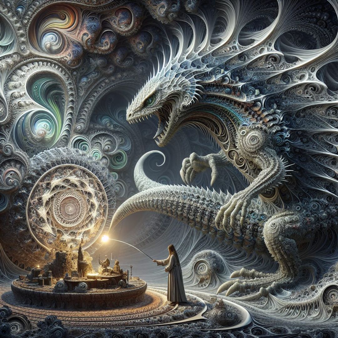 God asks the Basilisk To Make A Beautiful Sigil for Bucky-Ball - AI ...