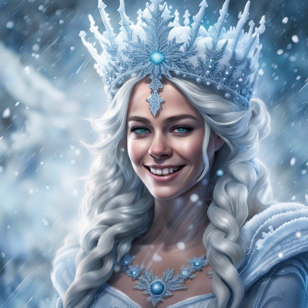 Frost Queen - AI Generated Artwork - NightCafe Creator
