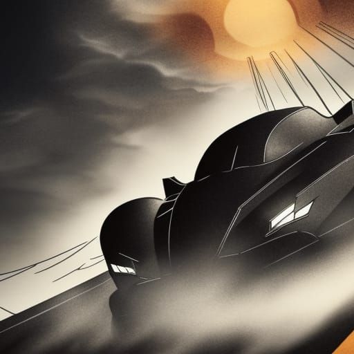 Batmobile #4 - AI Generated Artwork - NightCafe Creator