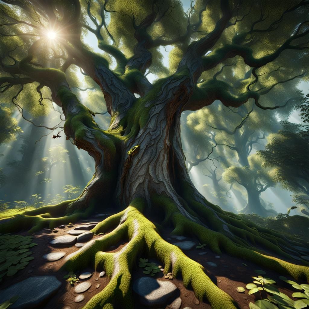 Just another Tree - AI Generated Artwork - NightCafe Creator