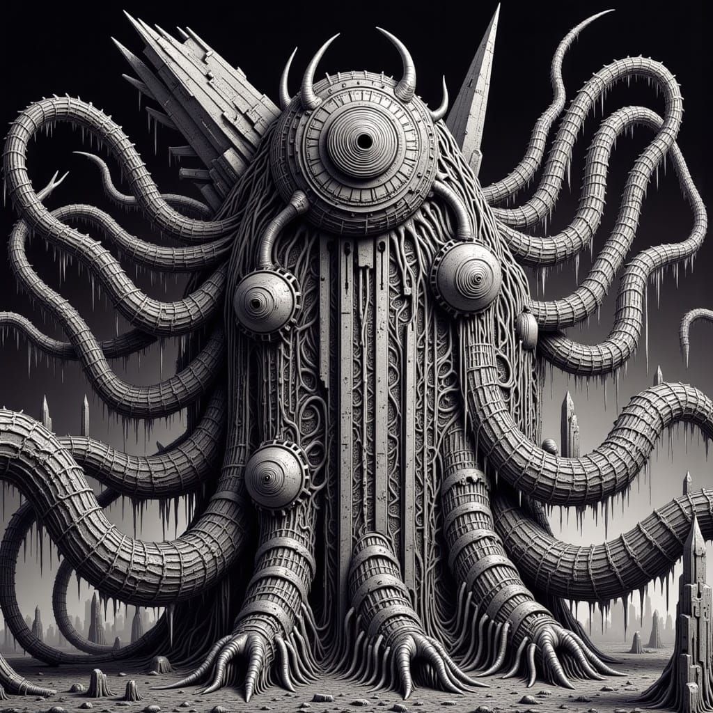 "Across aeons, and the endless gulf..."