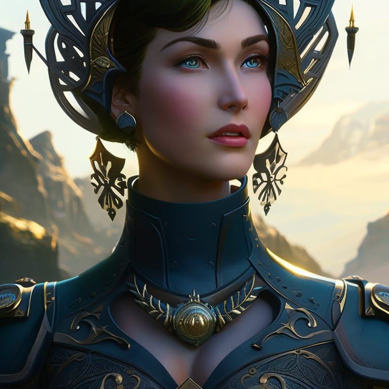 Dieselpunk Princess V3 - AI Generated Artwork - NightCafe Creator