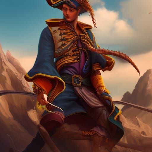 Captain Taz - AI Generated Artwork - NightCafe Creator