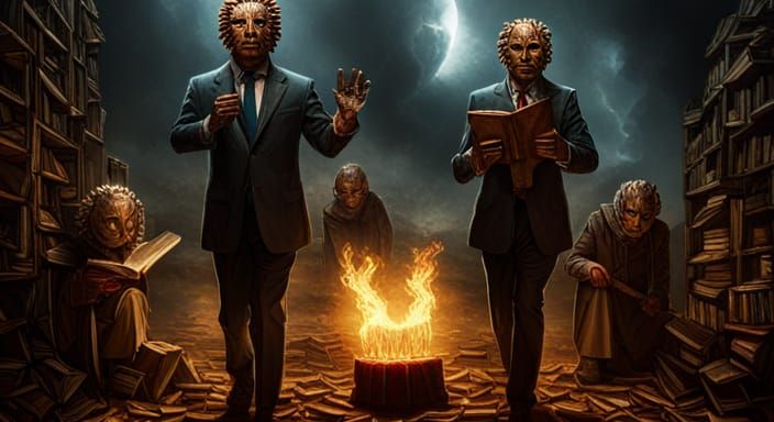 The law makers - AI Generated Artwork - NightCafe Creator