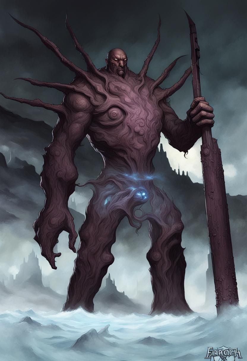 Eldritch titan - AI Generated Artwork - NightCafe Creator