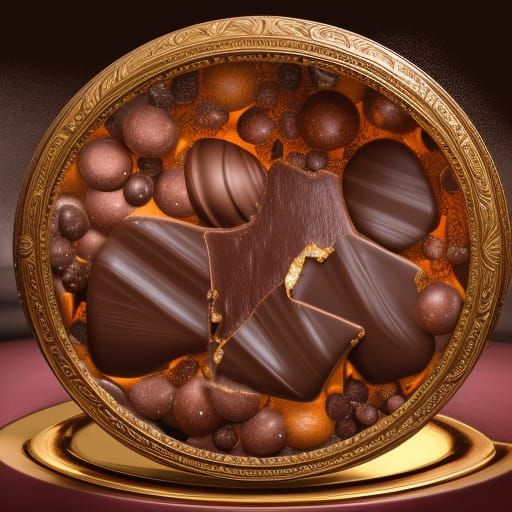 a beautiful, caramel chocolate, I held in my hands, it was an amazing ...