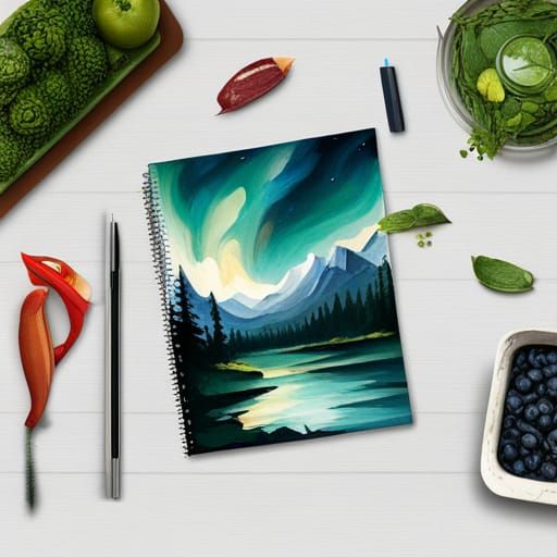 weekly planner book cover for kdp - AI Generated Artwork - NightCafe ...